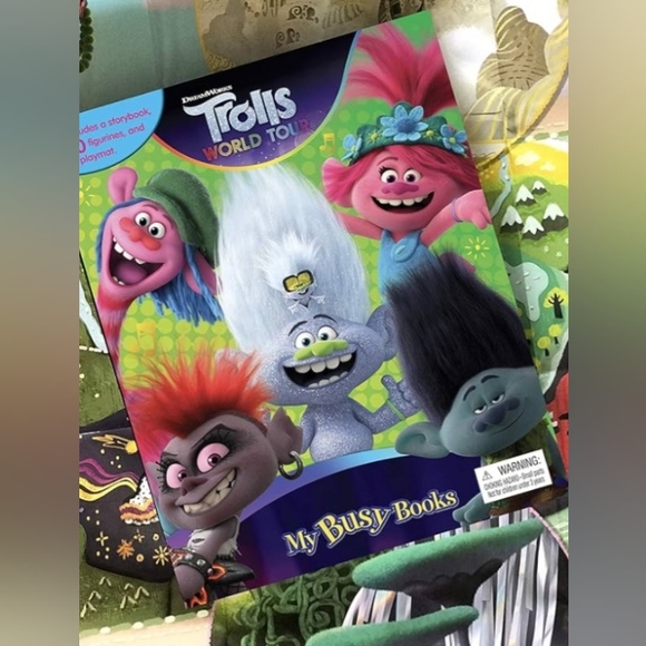 Dreamworks | Other | Dreamworks Trolls World Tour Book | Poshmark